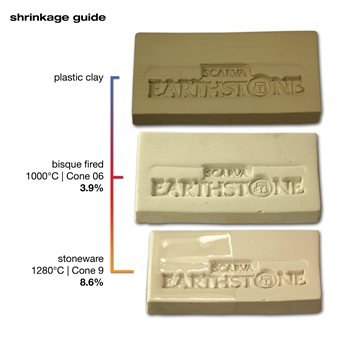 Scarva Earthstone Extra Smooth Clay E-S10 - Bath Potters Supplies
