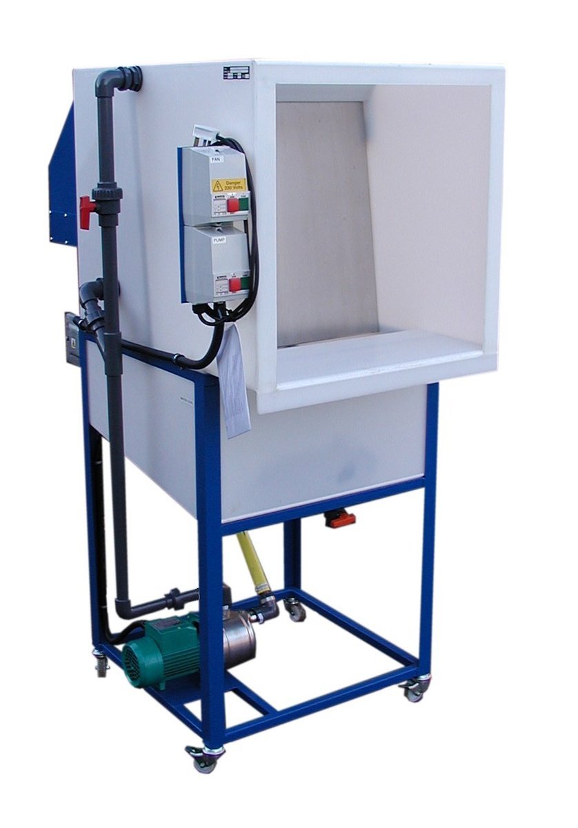 Gladstone Wet Back Spray Booth G165 - Bath Potters Supplies