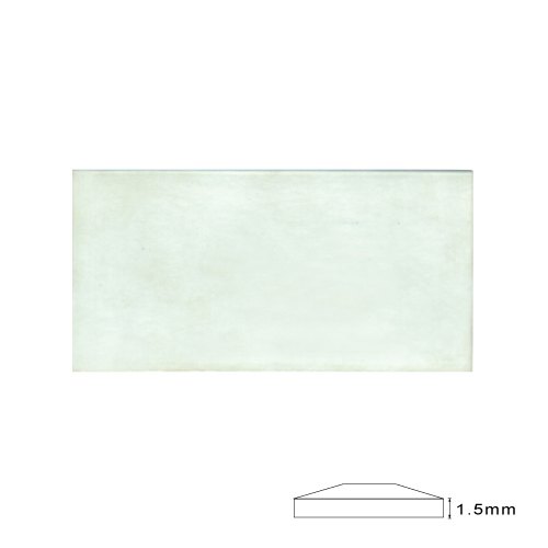 Perspex Rectangular Hard Scraper - Bath Potters Supplies