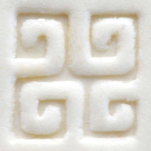 Small Debossed Square Spiral MKM Stamp - Bath Potters Supplies