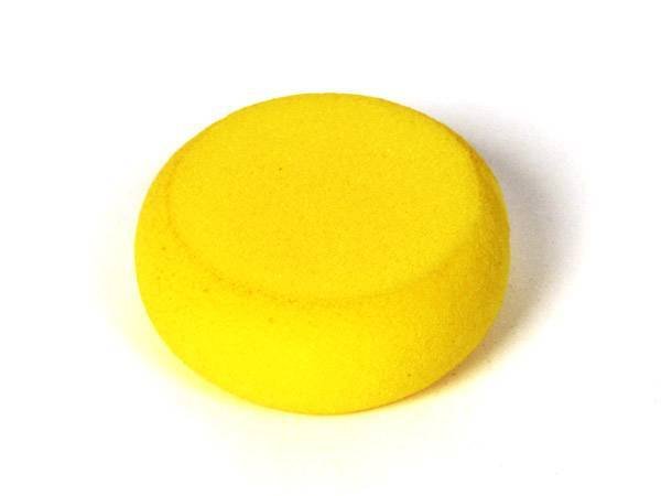 Large Synthetic Round Curved Edged Sponge 8.9cm - Bath Potters Supplies
