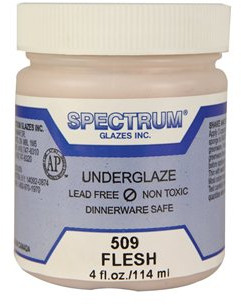 Spectrum Blush Underglaze - Bath Potters Supplies