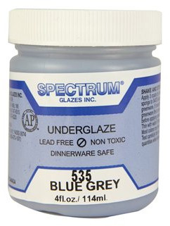 Spectrum Blue Grey Underglaze - Bath Potters Supplies