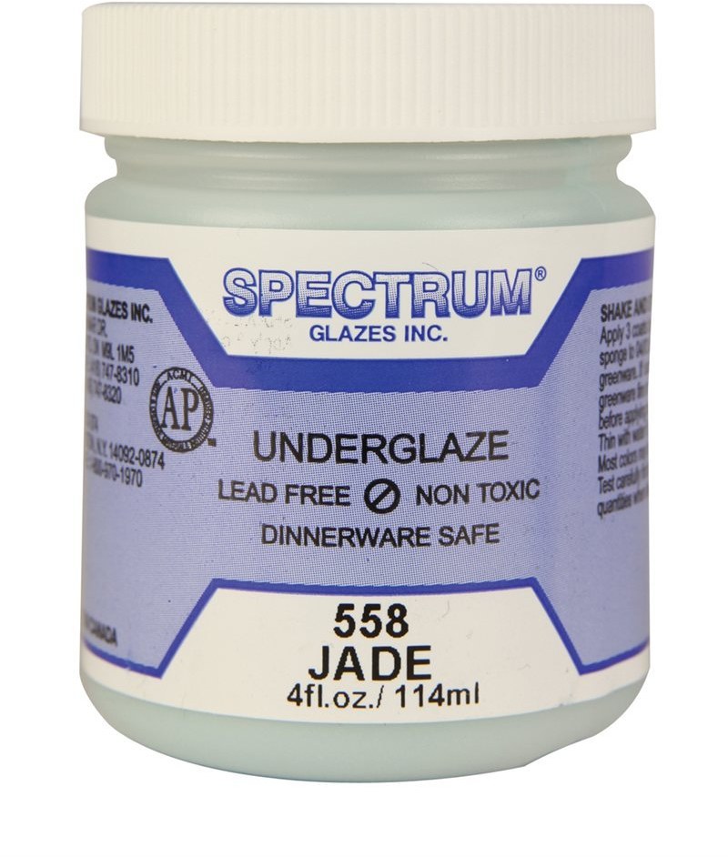 Spectrum Jade Underglaze - Bath Potters Supplies