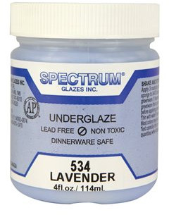Spectrum Lavender Underglaze - Bath Potters Supplies