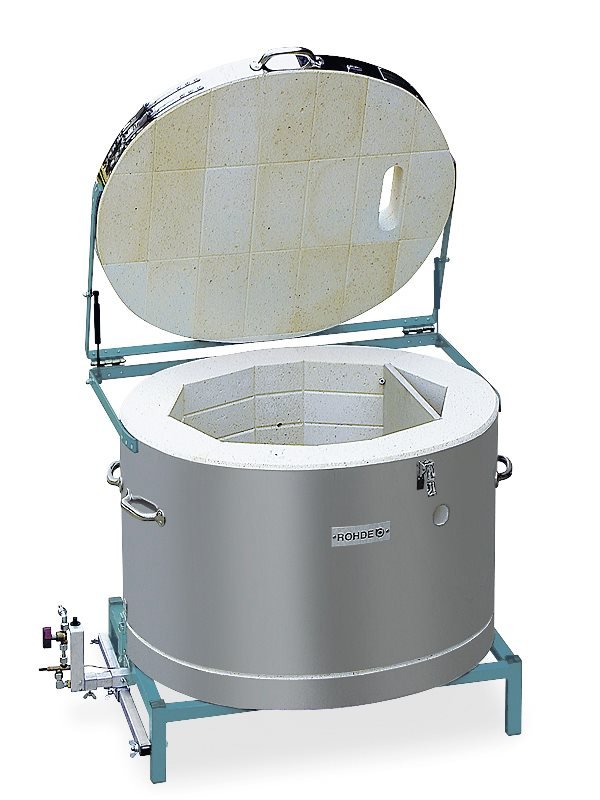 Rohde Top Loading Gas Kiln TG Series - Bath Potters Supplies