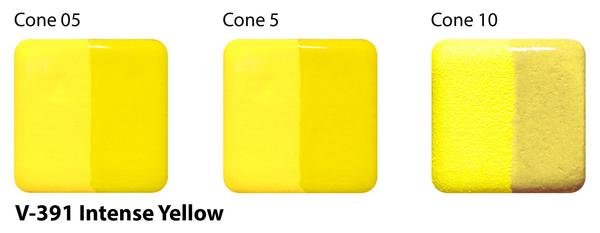 Intense Yellow Amaco Velvet Underglaze V391 - Bath Potters Supplies