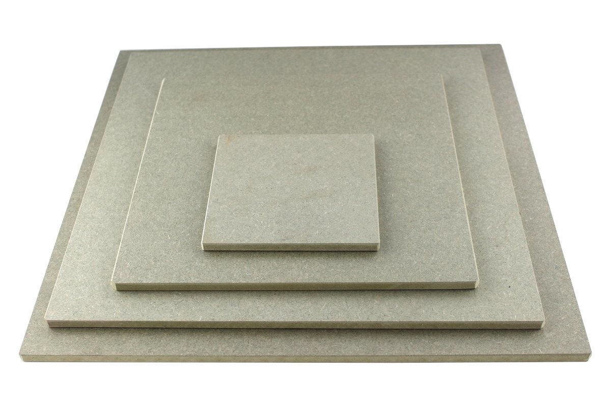 Water Resistant Wooden Square Workboards - Bath Potters Supplies