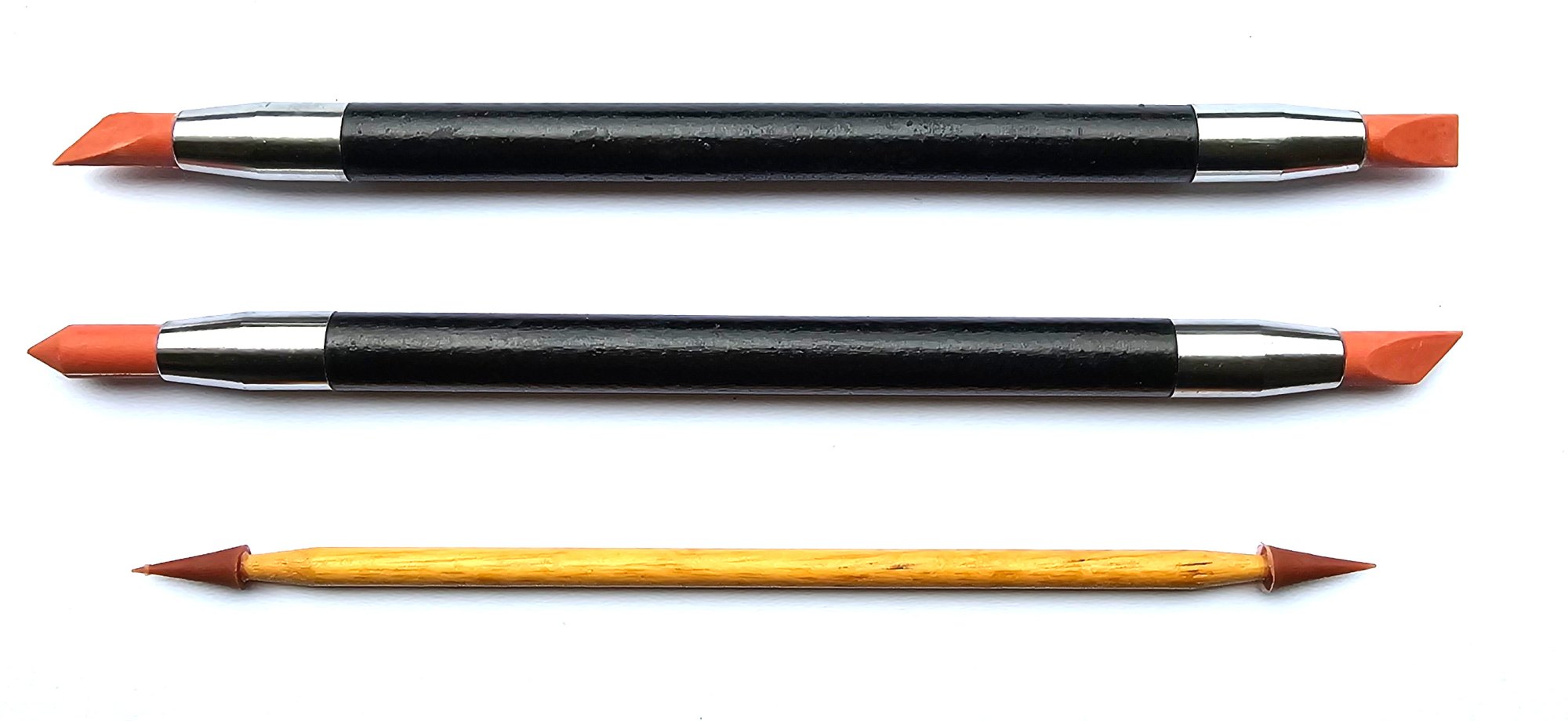 Double Ended Wipe Out Tool Set Of 3 - Bath Potters Supplies