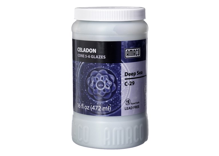 Deep Sea Amaco Celadon Glaze - Bath Potters Supplies
