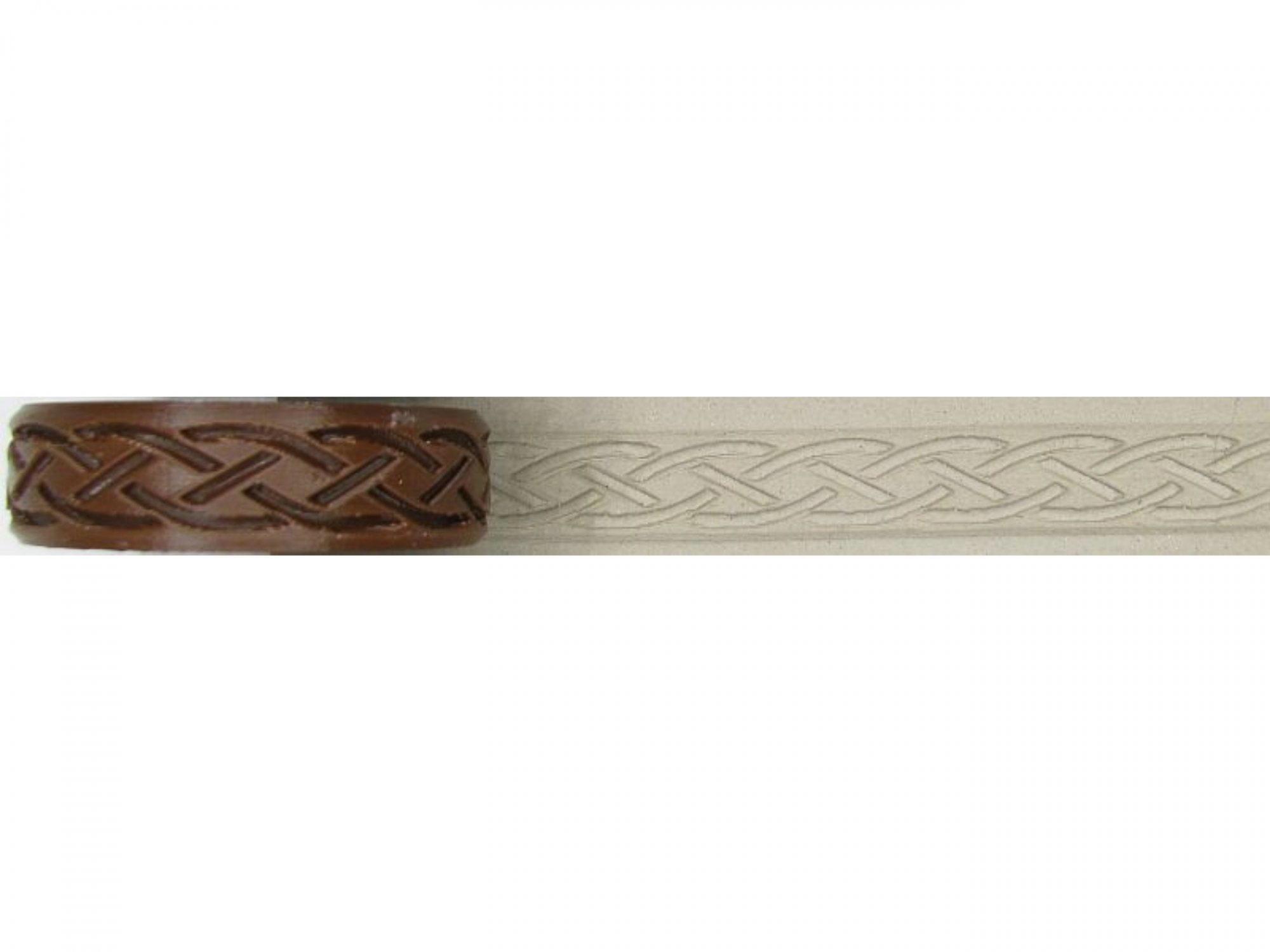 Debossed Celtic Knot Finger Roller - Bath Potters Supplies