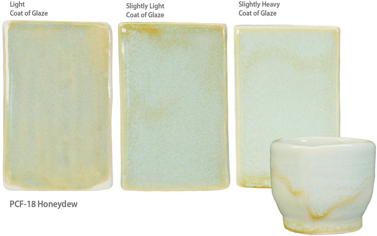 Honeydew Flux Amaco Potters Choice Glaze - Bath Potters Supplies