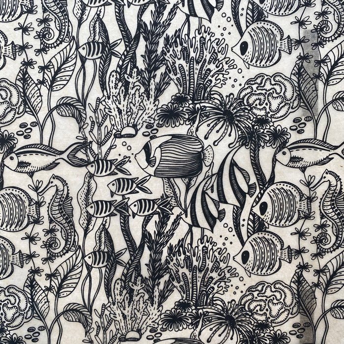 Under The Sea Underglaze Transfer Sheet - Bath Potters Supplies