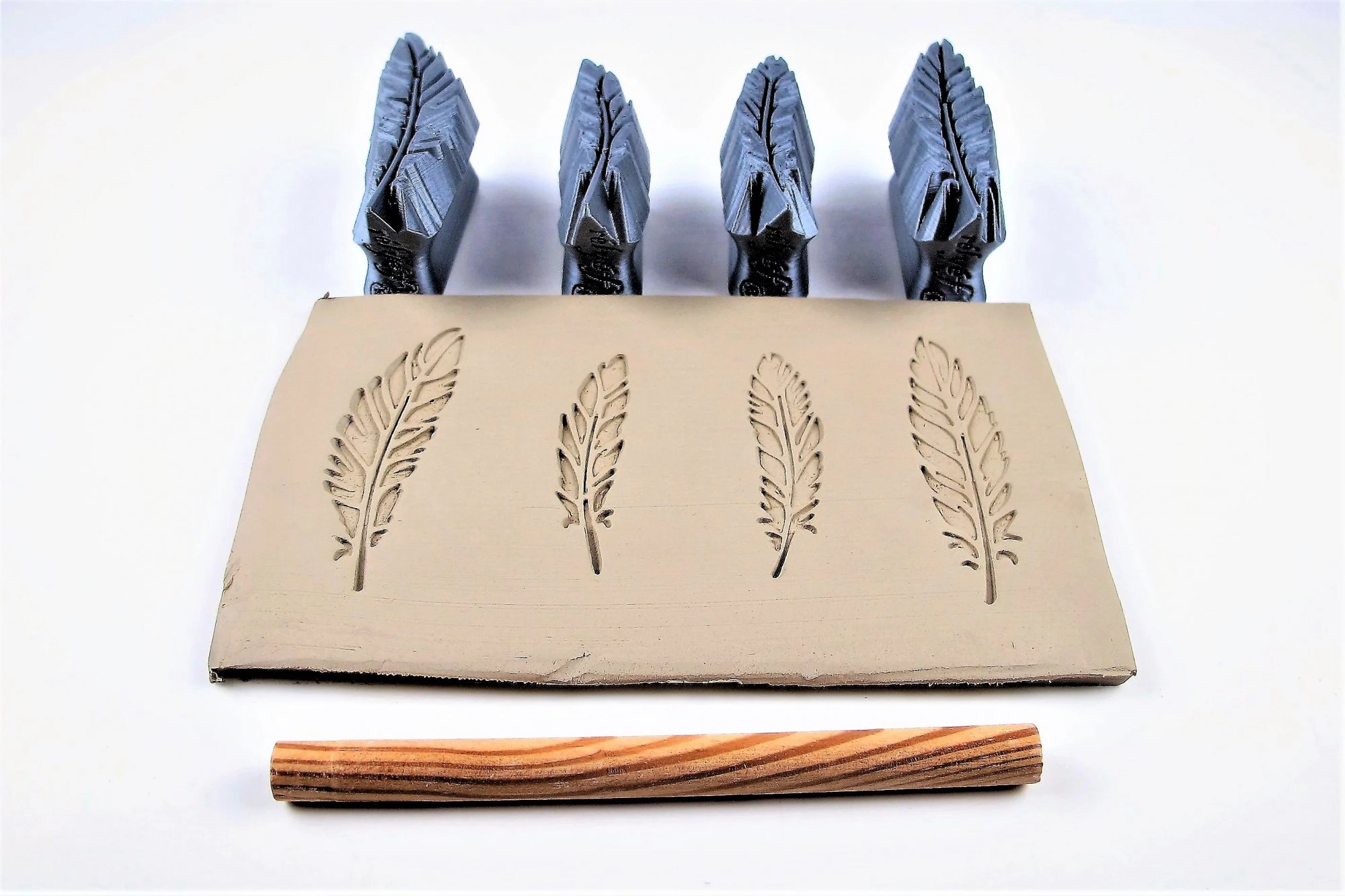 Feather Stamps - Bath Potters Supplies