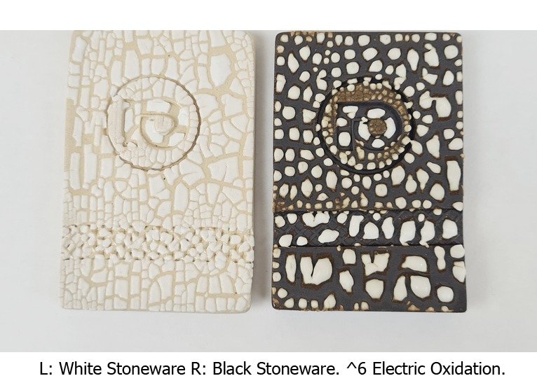 White Mudcrack Mayco Stoneware Glaze - Bath Potters Supplies