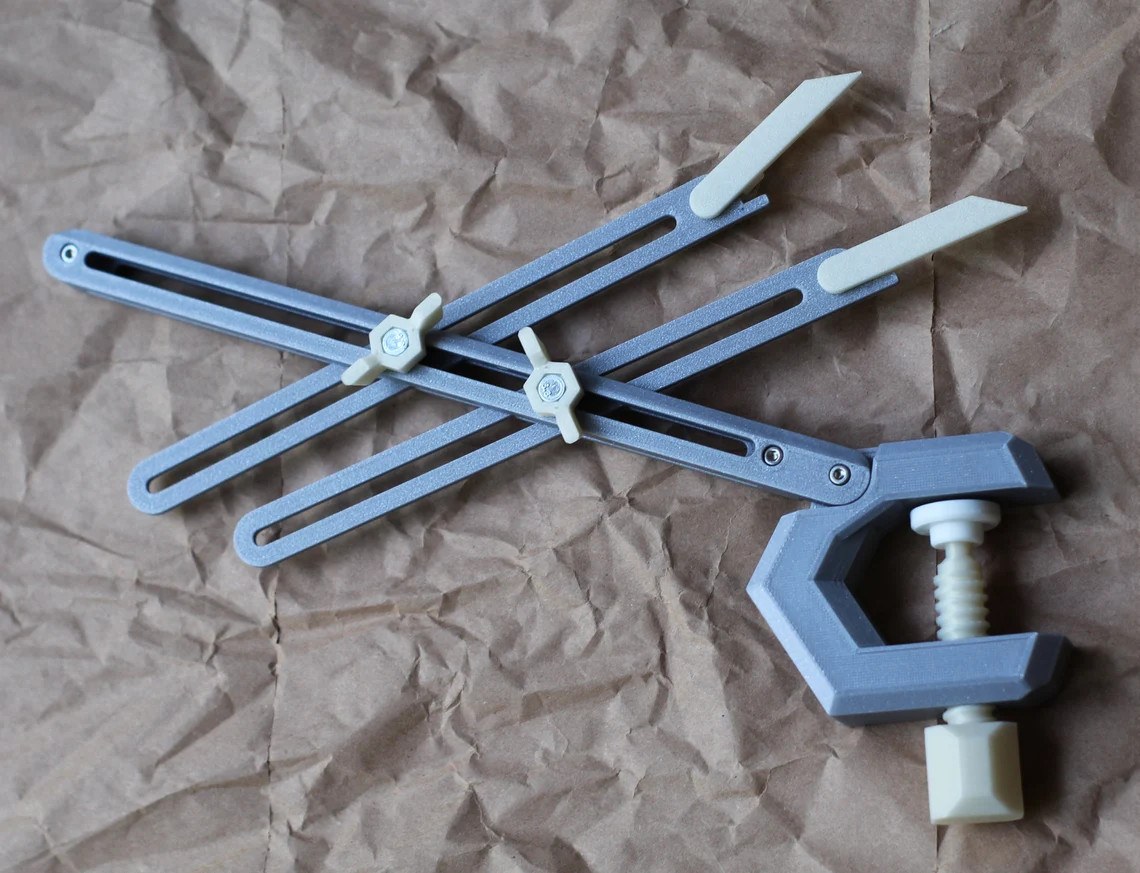 Wheel Height Throwing Gauge - Bath Potters Supplies