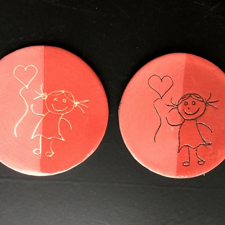 Botz Red Engobe Decorating Slip - Bath Potters Supplies