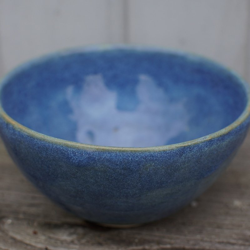Bright Blue Effect Stoneware Glaze - Bath Potters Supplies