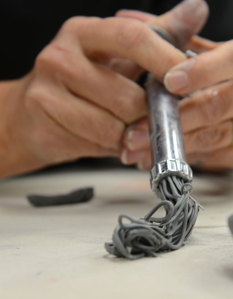 Handheld Clay Extruder Gun - Bath Potters Supplies