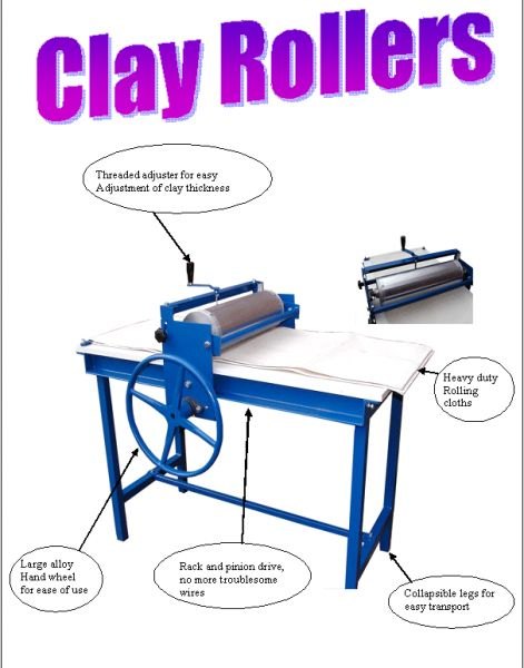 Slab Rollers - Kilns Wheels & Equipment - Bath Potters Supplies