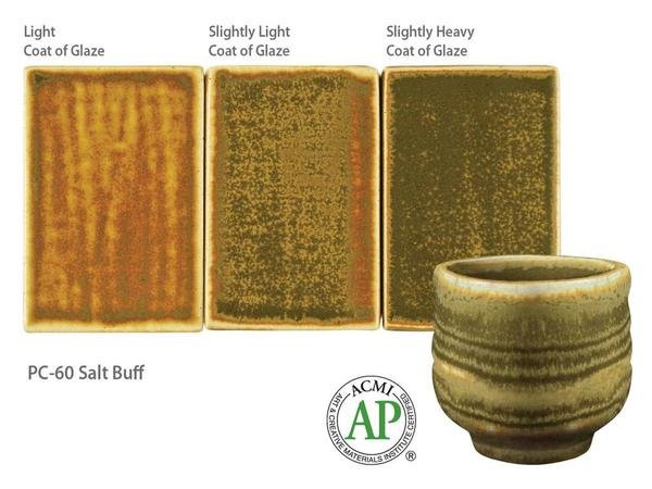 Salt Buff Amaco Potters Choice Glaze - Bath Potters Supplies