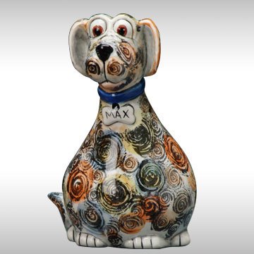 Mayco Starry Swirls Rubber Stamp - Bath Potters Supplies