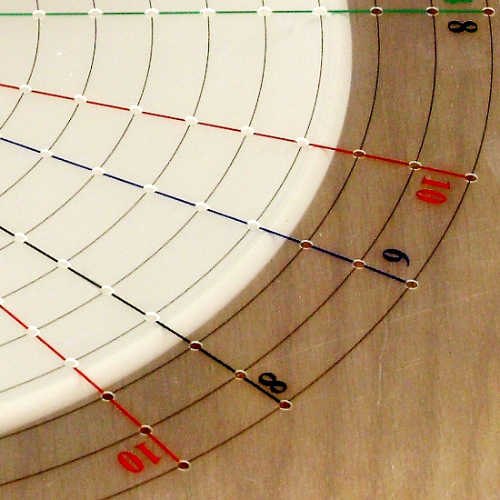 MKM Decorating Disk (10cm) - Bath Potters Supplies