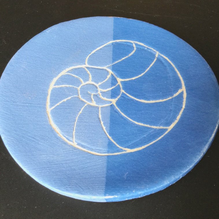 Botz Middle Blue Engobe Decorating Slip - Bath Potters Supplies