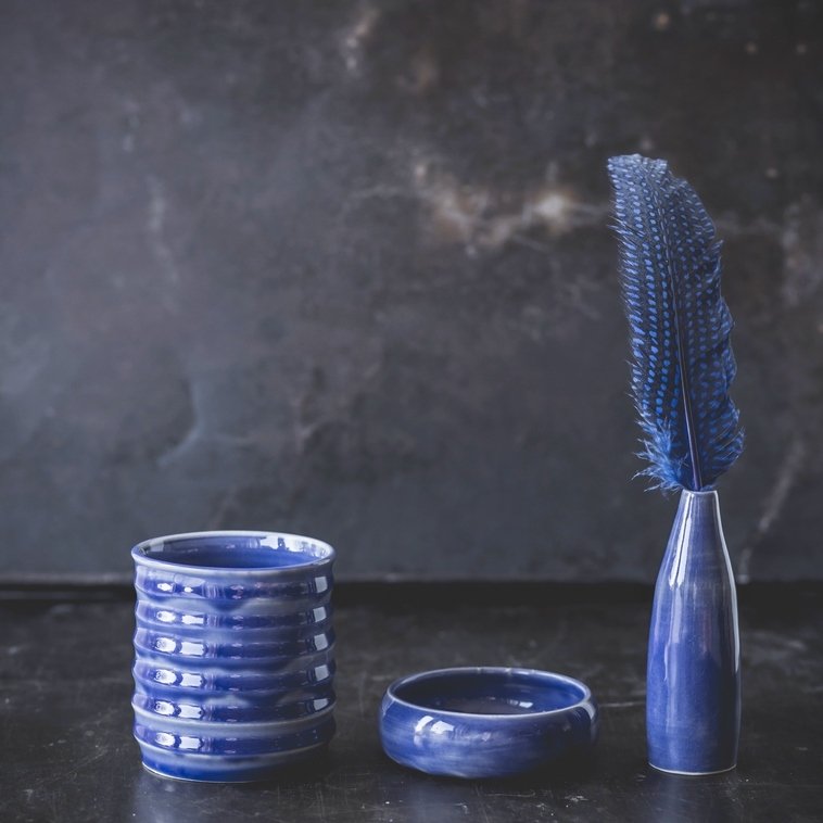 Saphire Blue Botz Pro Glaze - Bath Potters Supplies